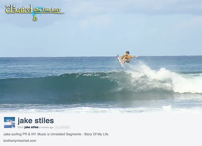 Surf Culture - On the List - Jake Stiles